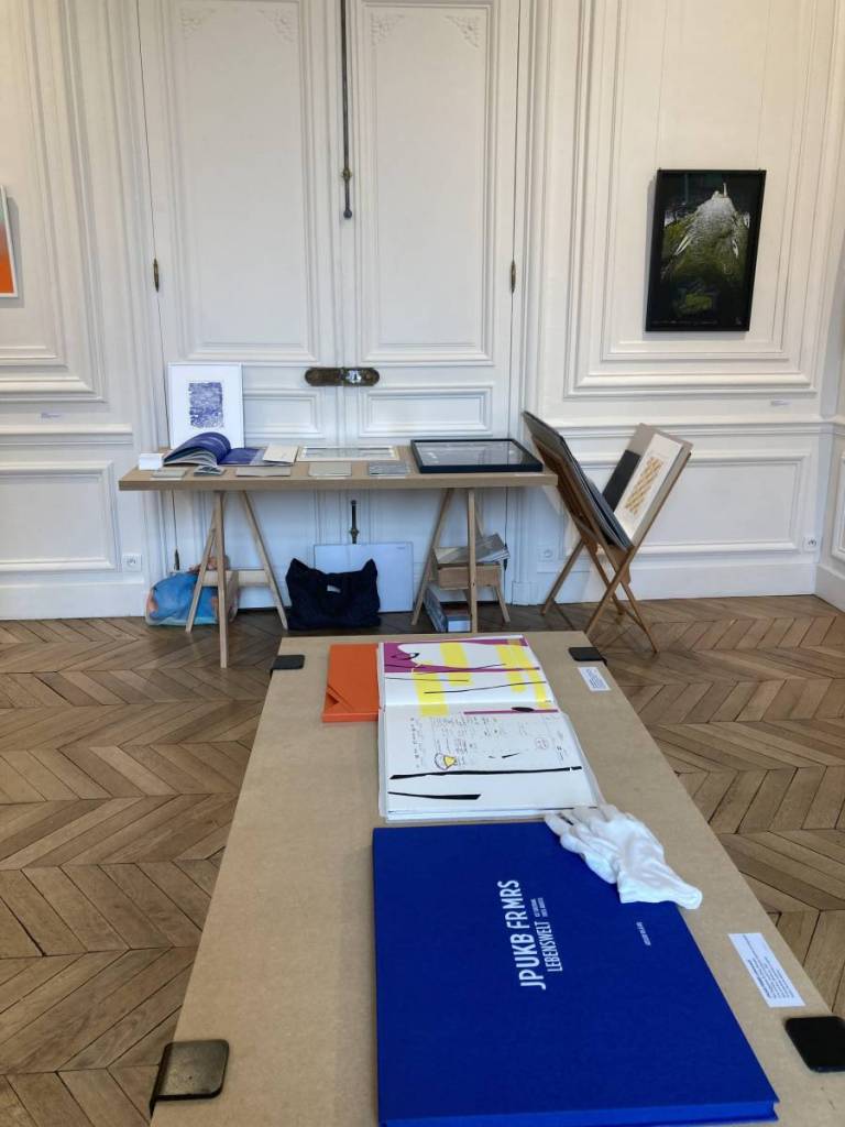 Présentation d’un livre d’artiste au Salon DDessin. Paris. 2023 ...